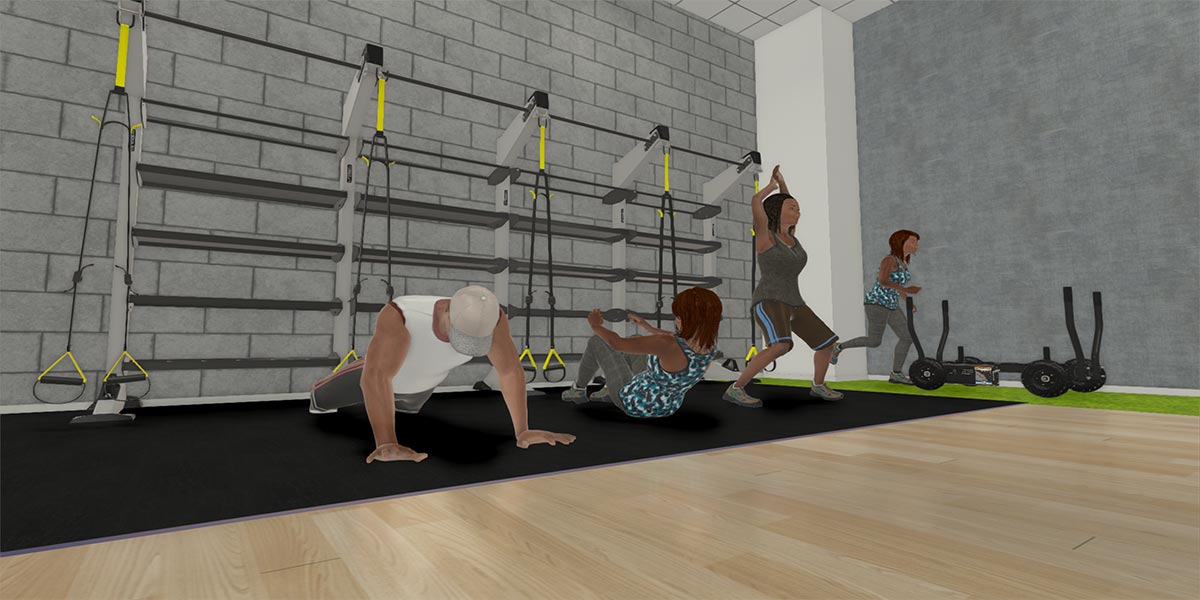 X-CREATE 4-MODULE STORAGE FUNCTIONAL AREA – Torque Fitness - Commercial