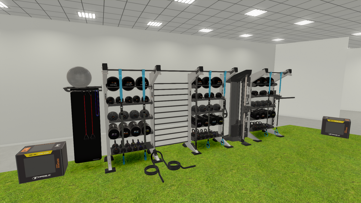 Storage and Training Wall Lining X-Create Concept – Torque Fitness ...