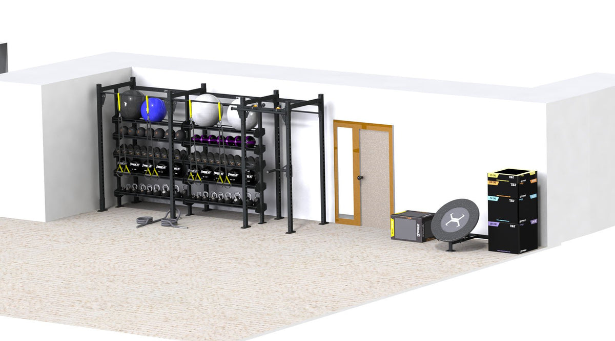 X-RACK CUSTOM – SUSPENSION/STORAGE – Torque Fitness - Commercial