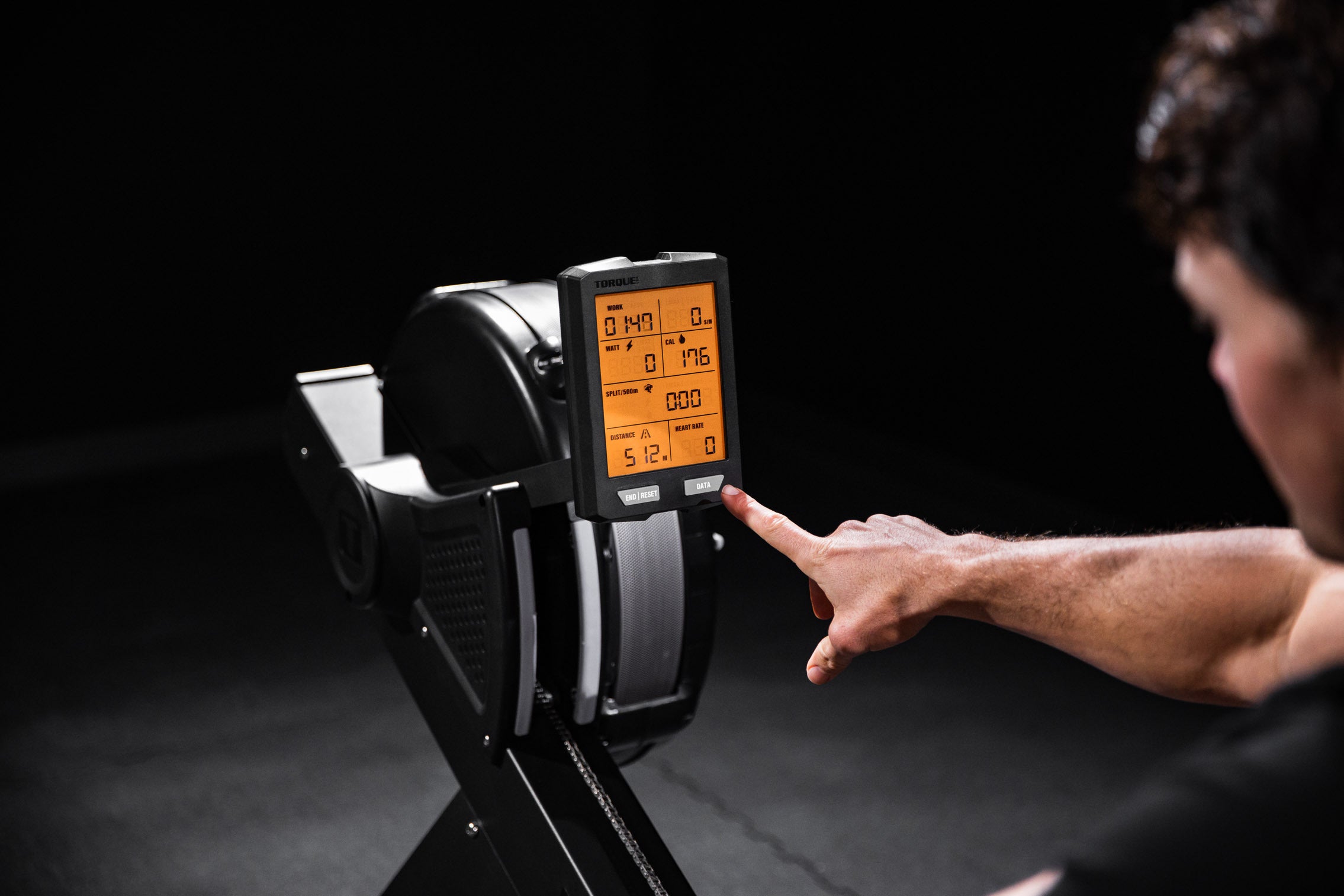 STEALTH AIR™ ROWER – Torque Fitness - Commercial