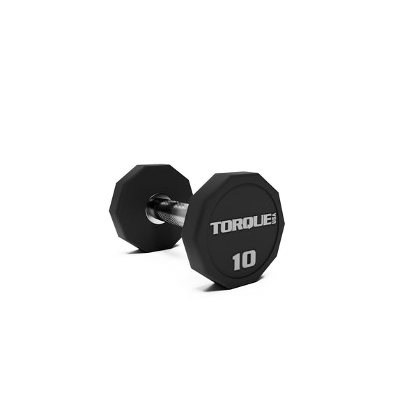 10 Sided Torque Urethane Pro-Style Dumbbell – Torque Fitness - Commercial