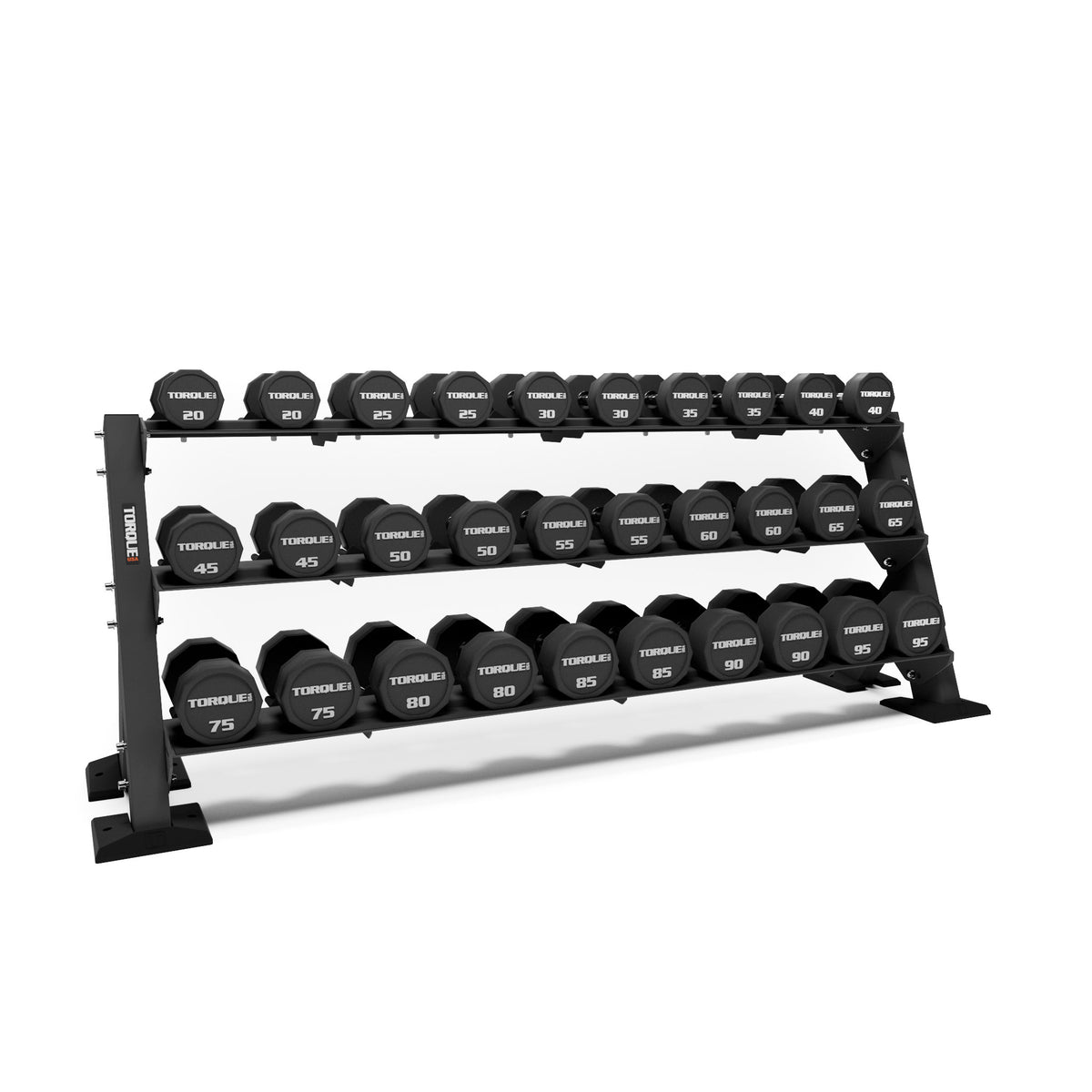 10 Sided Torque Urethane Pro-Style Dumbbell – Torque Fitness - Commercial