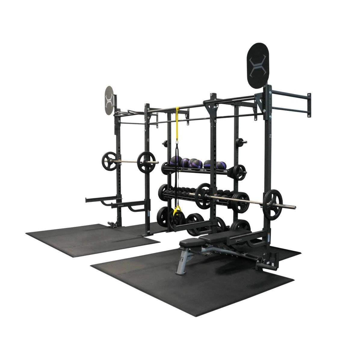 X-RACK Wall Mounted Platform & Inserts – Torque Fitness - Commercial